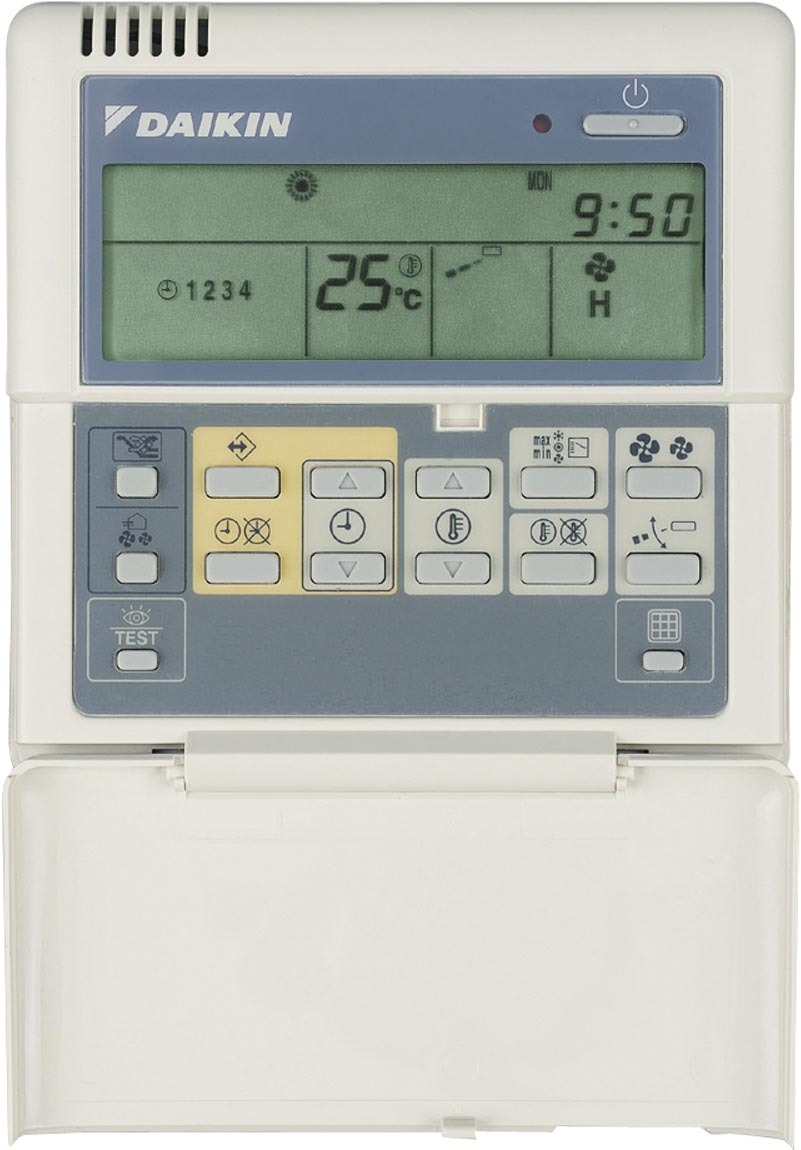 Daikin Air Conditioner Wall Control Panel Instructions at Kristie ...